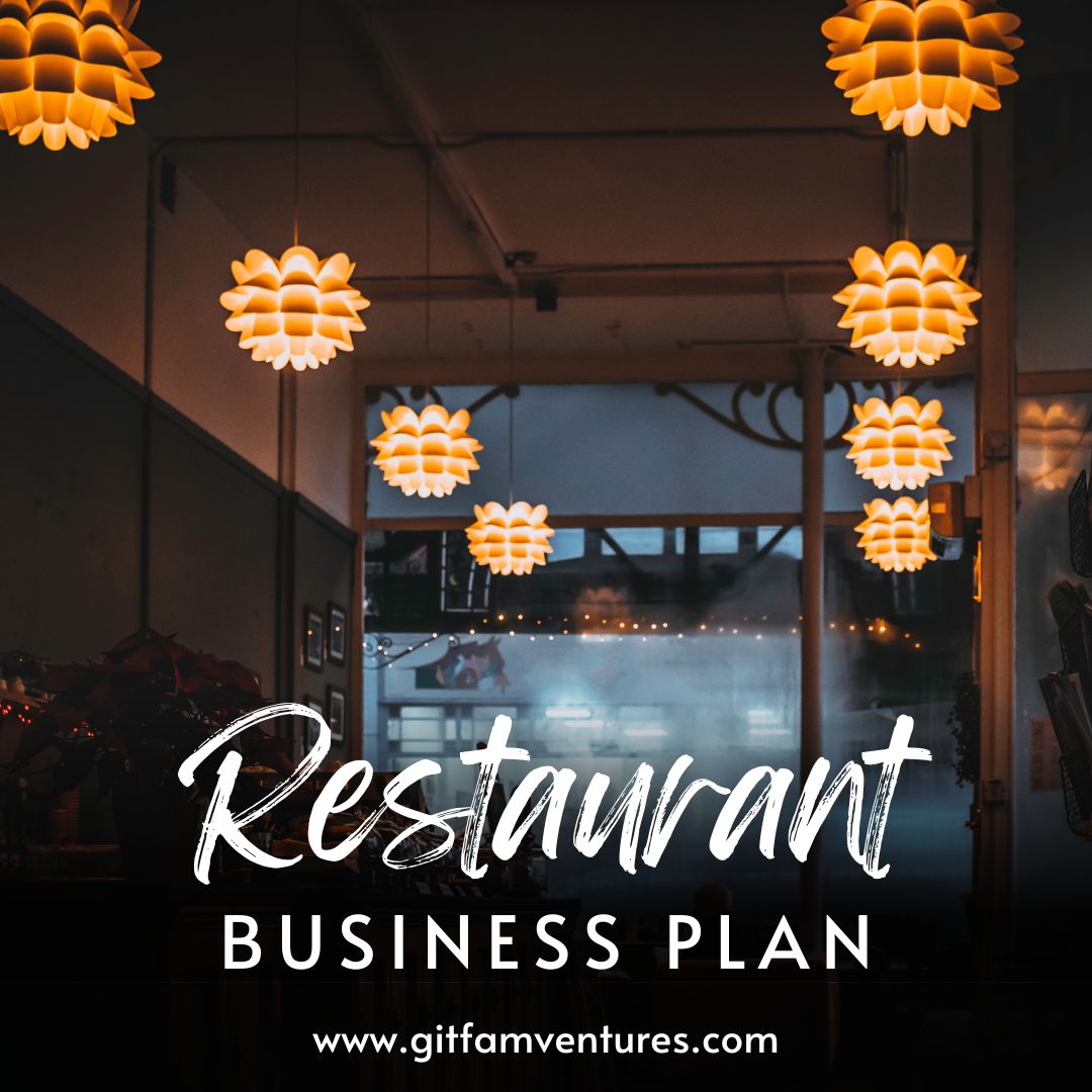 Buy Restaurant Business Plan by Gitfam Ventures on Selar