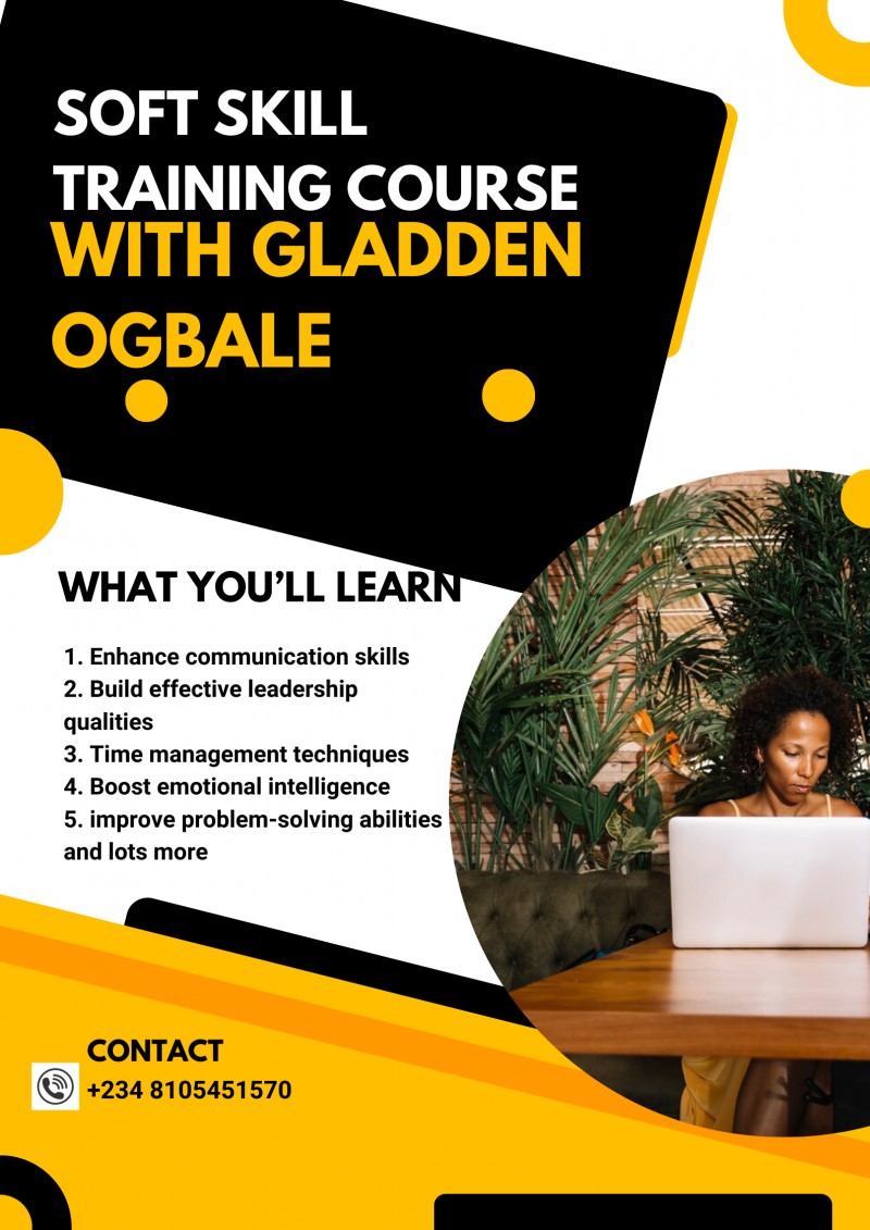 Buy SOFT SKILL TRAINING COURSE by Gladden Ogbale Uka on Selar