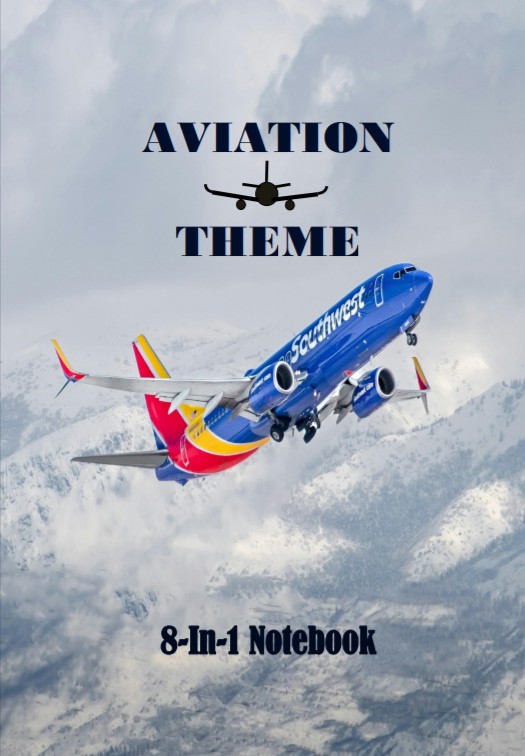 Get Aviation Theme 8-in-1 Notebook by Godwin Omadefu on Selar