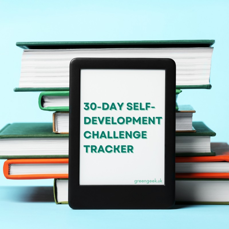 Get 30-Day Self-Development Challenge Tracker by Green Geek on Selar