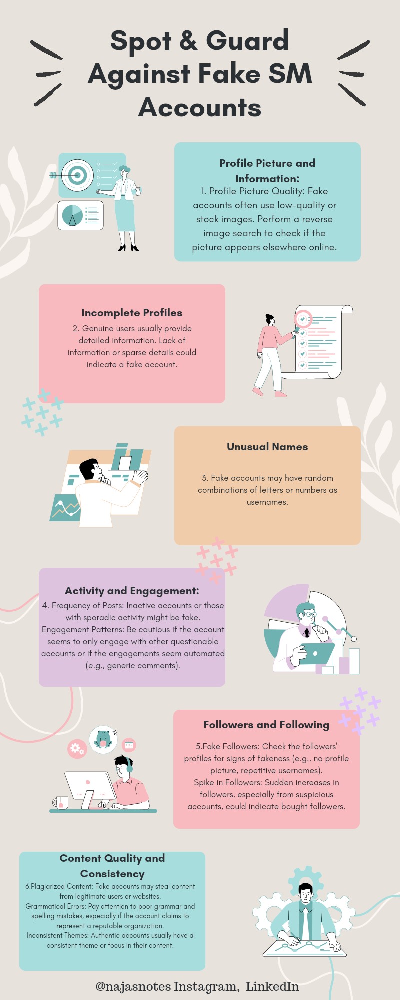 Get How to Identify Fake Social Media Accounts by Hadiza Tijjani on Selar