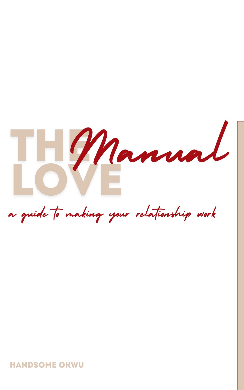 Buy The Love Manual by Handsome Leadership Consultancy on Selar