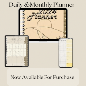 Buy Daily & Monthly Planner by Hannah Oshinowo on Selar