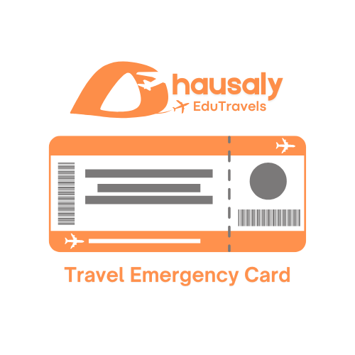 Get Travel Emegerncy Card by Hausaly EduTravels on Selar