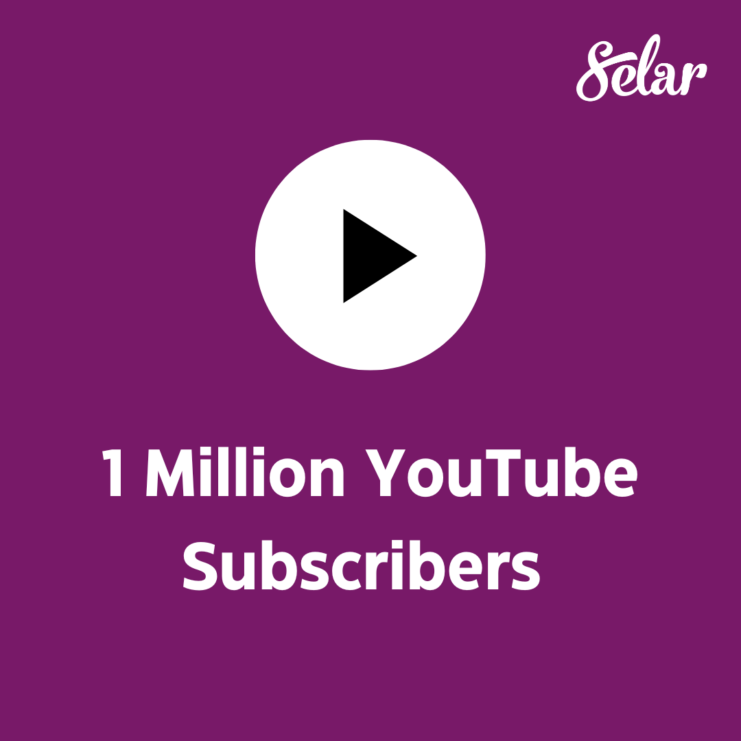 Buy 1 Million YouTube Subscribers - Video Tutorial by Healthlaces Online Store on Selar