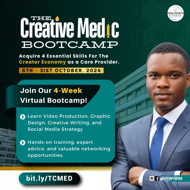 Buy The Creative Medic Bootcamp by HealthTech Sphere on Selar