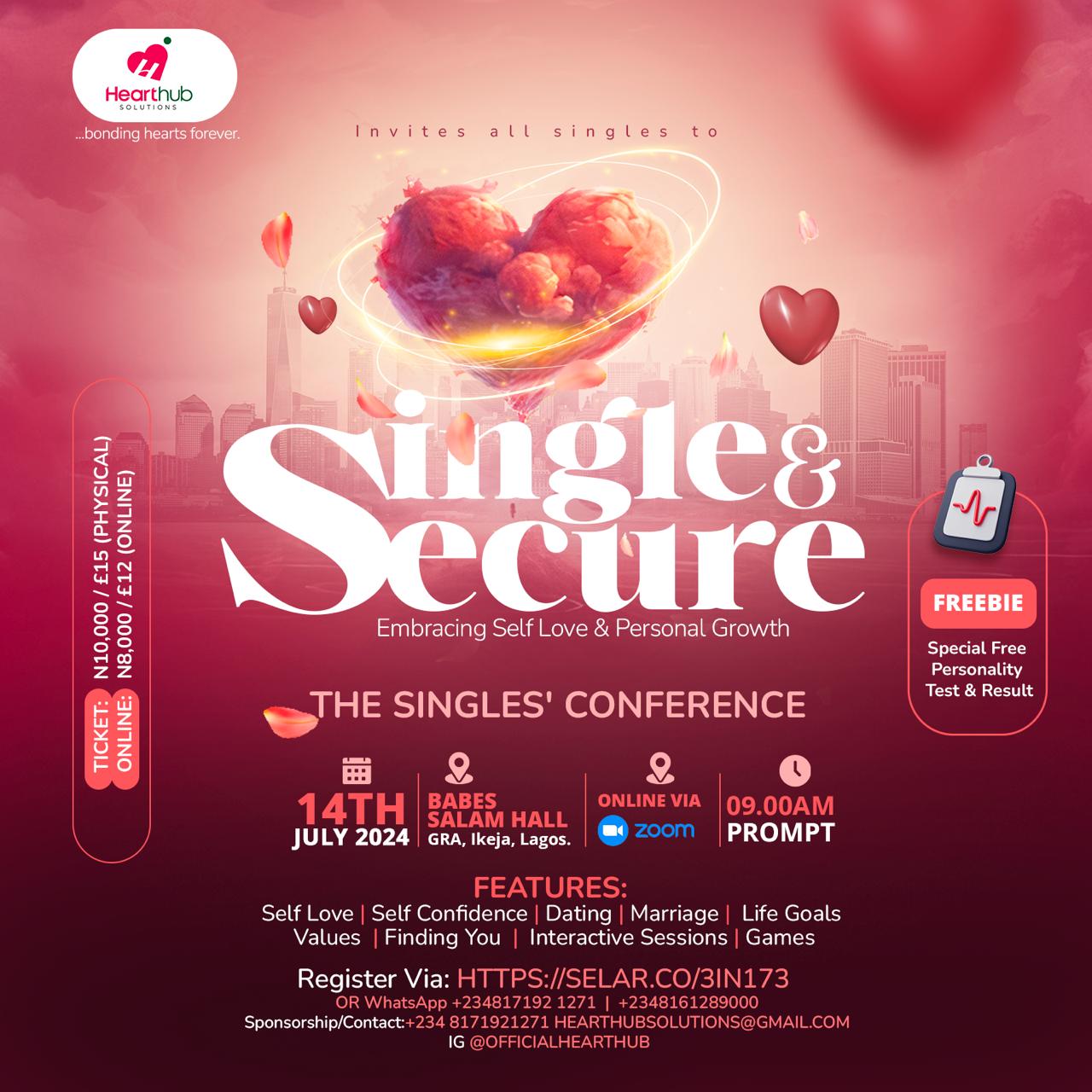 Get Singles' Conference 1.0 by Hearthub Solutions on Selar