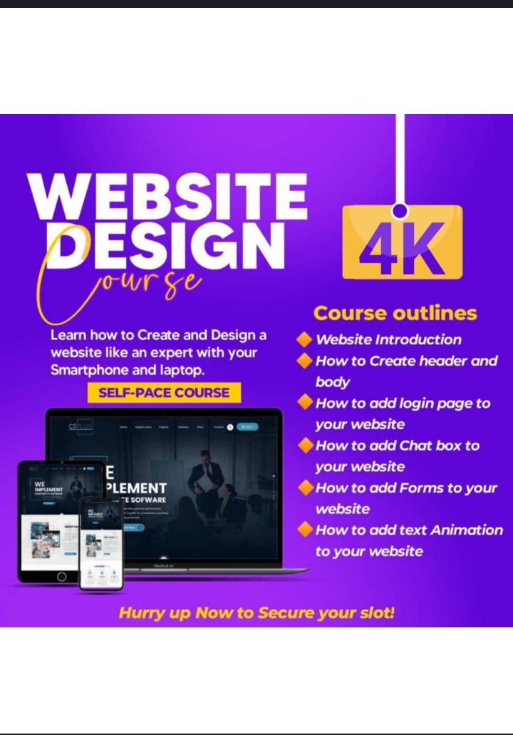 Buy WEBSITE DESIGN COURSE by Helen oluchi ezeala on Selar