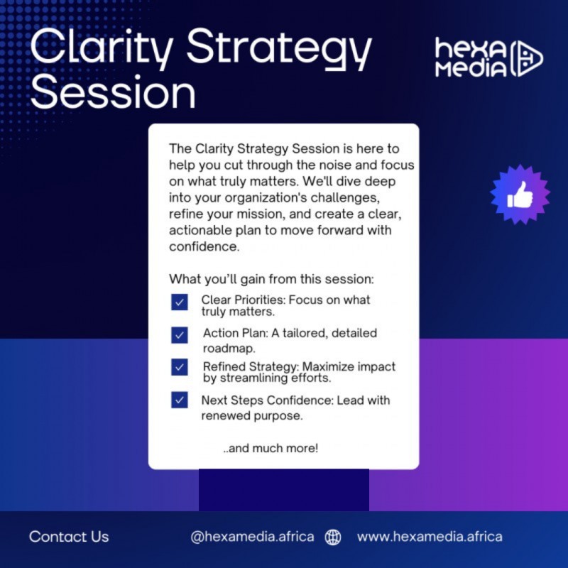 Buy Clarity Strategy Session by Hexa Media Africa on Selar