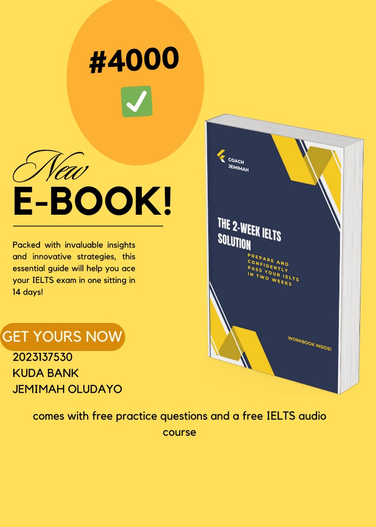 Buy THE 2 WEEK IELTS SOLUTION E-BOOK by samuelduyile on Selar