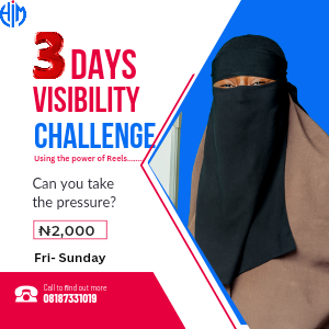 Buy 3 Days Visibility Challenge by HIM Innovation Hub on Selar