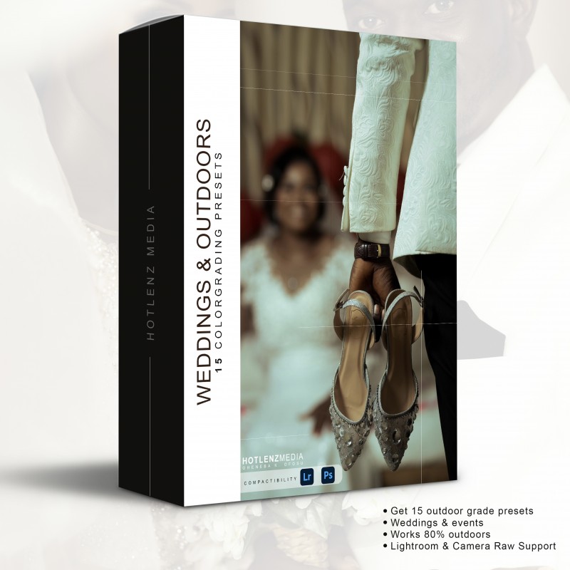 Buy WEDDINGS & OUTDOORS COLOR PRESETS by Hotlenz Media on Selar