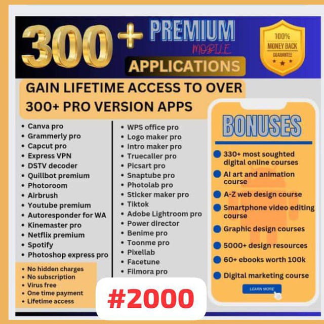 Buy Premium application by Humble Naval on Selar