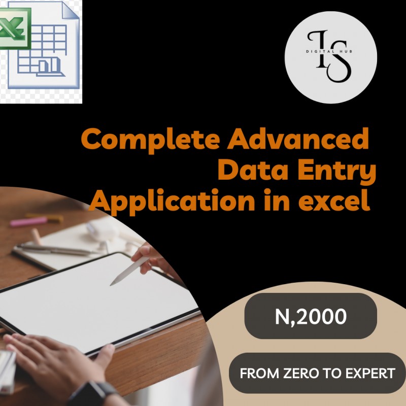 Buy Complete Advanced Data Entry Application In Excel by I SQUARE ...