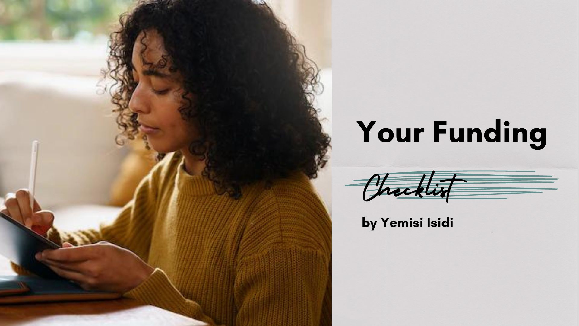 Get Your Funding Checklist by IdeaToFunded on Selar