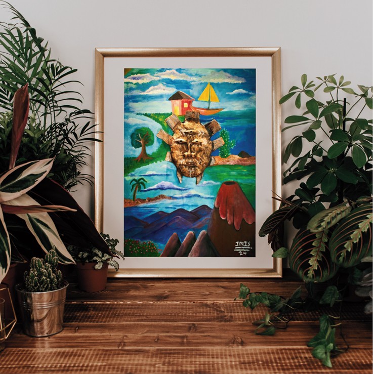 Buy The "Mask of Unity" Frame by Idris Ibrahim by Idris Ibrahim on Selar