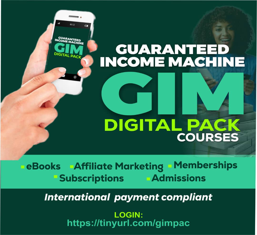 Buy GUARANTEED INCOME MACHINE - GIM by Ifiok Okonjob Itina on Selar