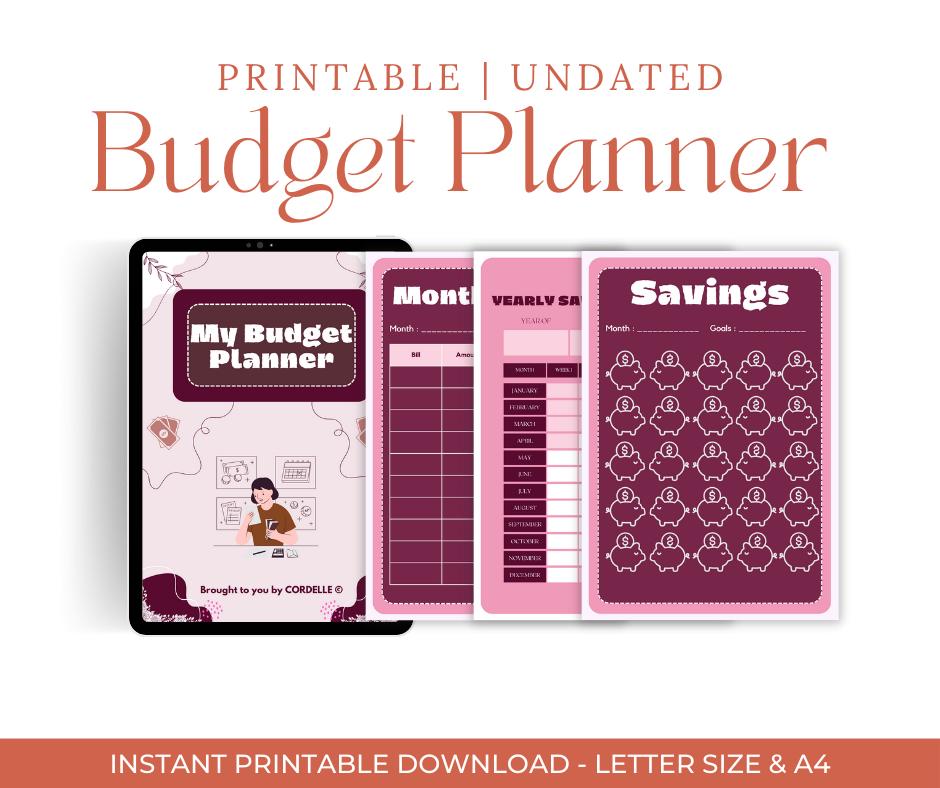 Buy Printable Budget Planner by Something Rare on Selar