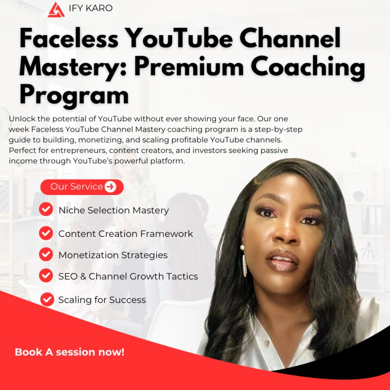 Buy 1week premium coaching service by ify karo on Selar.co