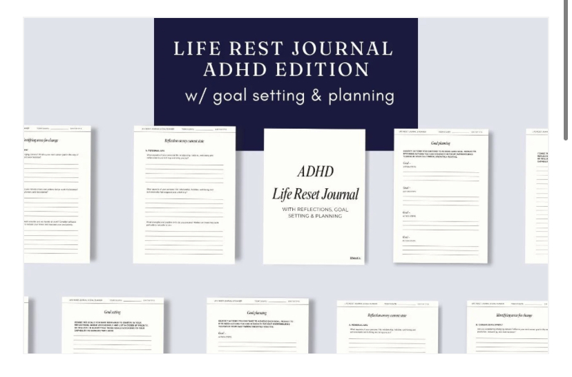 Buy ADHD Life reset, Goal planning & setting by Ilham Usman on Selar