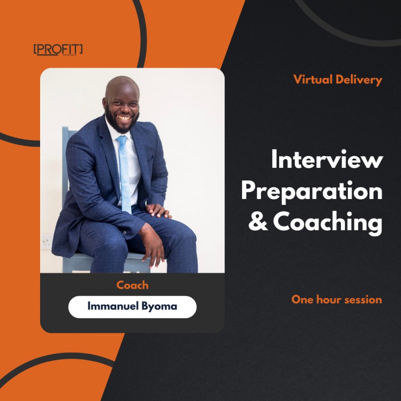 Buy Interview Preparation and Coaching - 40 mins by Immanuel Byoma on Selar
