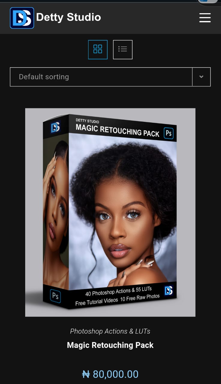 Buy Magic retouching pack by Ishot studio on Selar