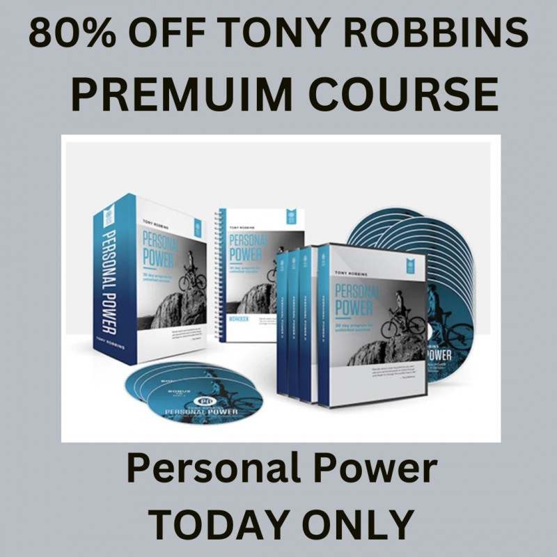 Buy TONY ROBBINS PERSONAL POWER by JTECH on Selar