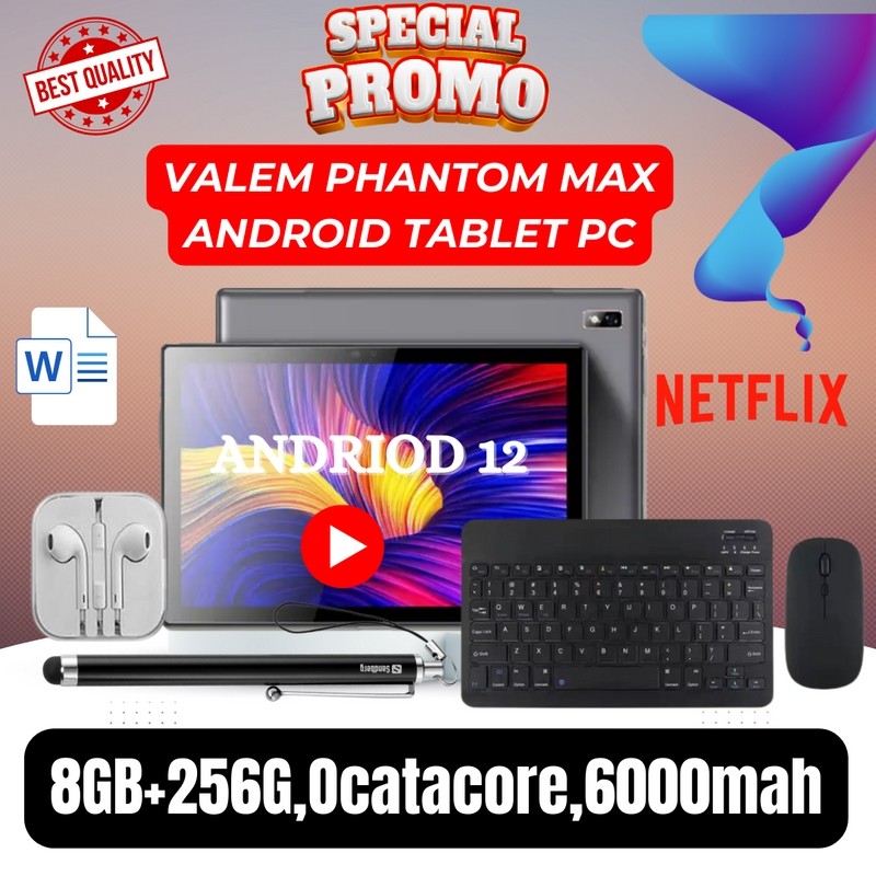 Buy Valem Phantom MAX Android 10 tablet by Jacob Idjereh on Selar