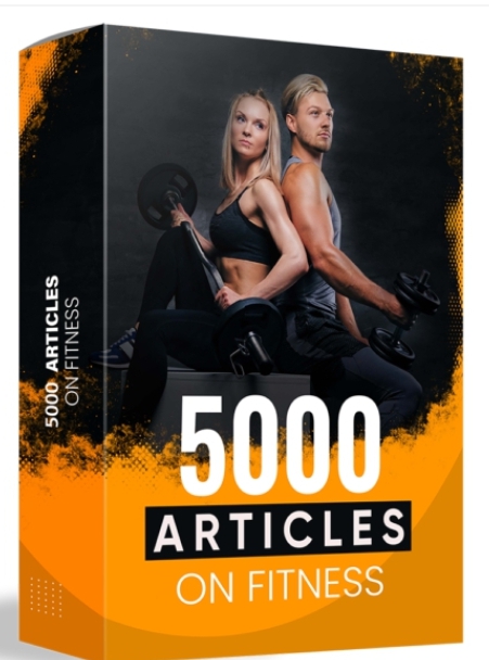 Buy 5000 Articles on Fitness by PLR Digital products on Selar