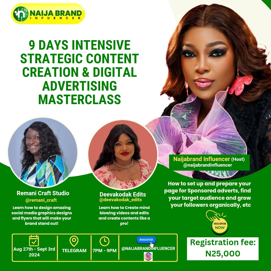 Buy 9 DAYS INTENSIVE STRATEGIC CONTENT CREATION & DIGITAL ADVERTISING ...