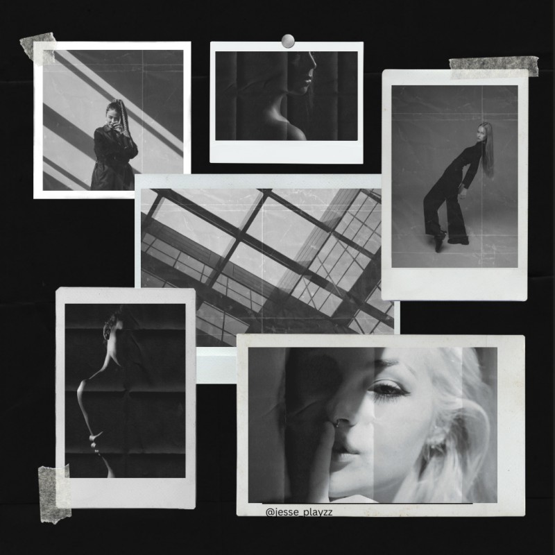 Buy Dark Polaroid photo collage by Jesse Steven on Selar