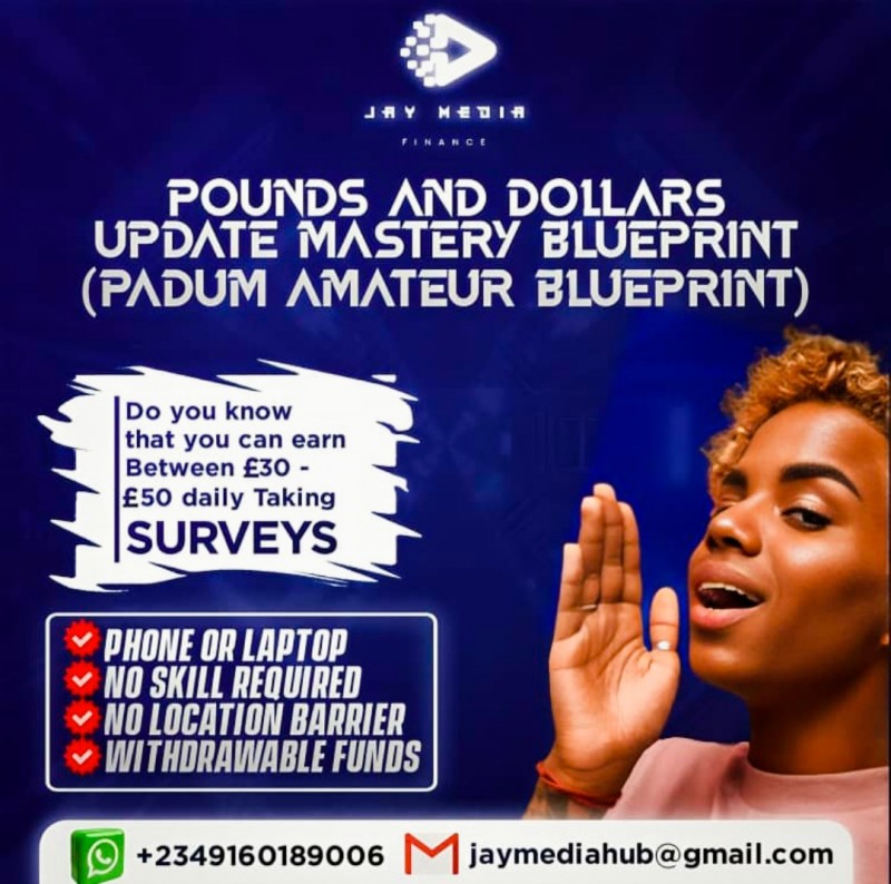 Buy Pounds And Dollar Update Mastery Blueprint (PADUM Blueprint) by Joseph Anyebe on Selar