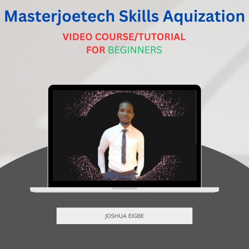 Buy MASTERJOETECH SKILL ACQUISITION FOR BEGINNERS by Joshua Eigbebemen on Selar