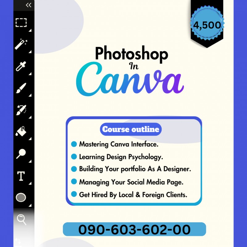 Buy Photoshop in Canva | Advanced Course. by Joshua Okosodo on Selar