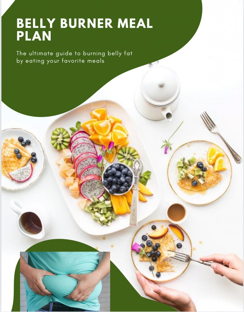 Buy Belly Fat Burner Meal Plan: Targeted Nutrition for a Trim Tummy by ...