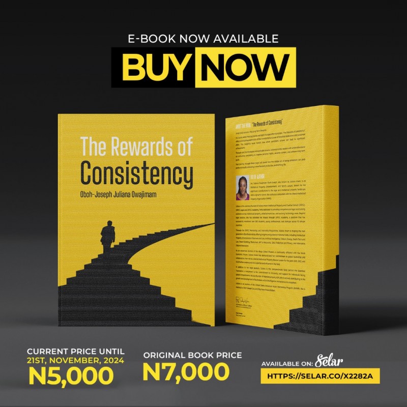 Buy The Rewards of Consistency by Juliana Imam on Selar