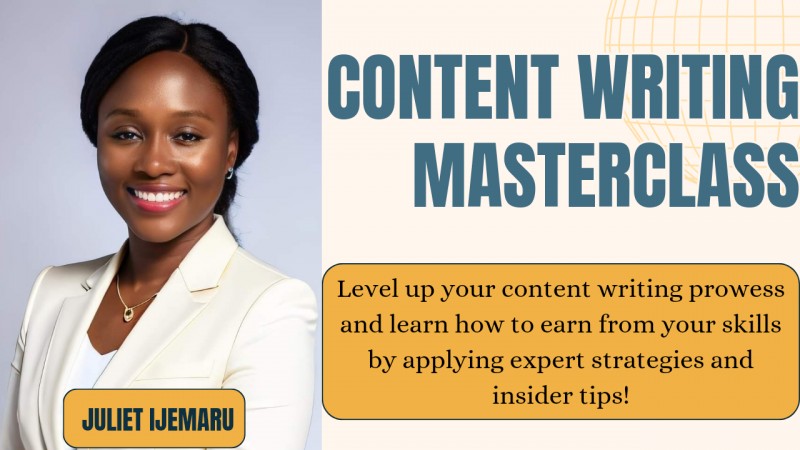 Buy CONTENT WRITING MASTERCLASS by Juliet Ijemaru on Selar