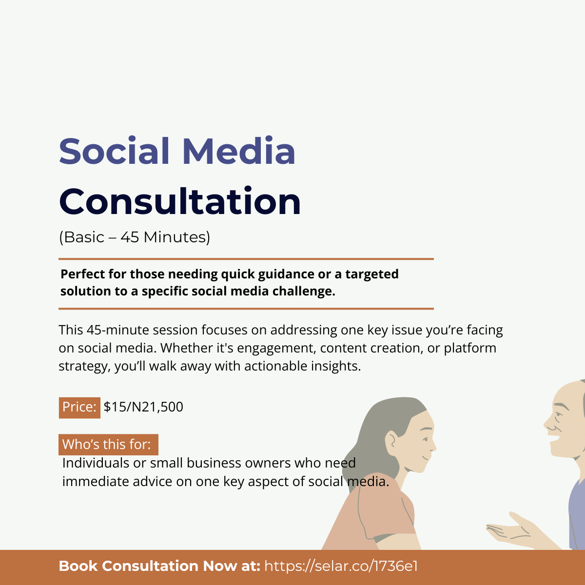 Buy Basic Consultation: Social Media Consultation (45 Minutes) by Lucky ...