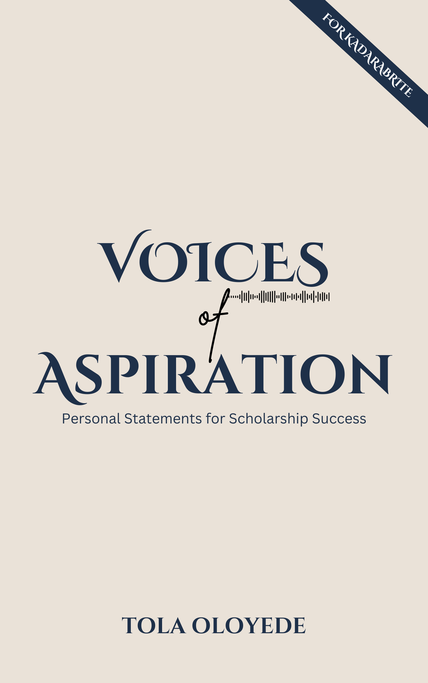 Get Voices of Aspiration - Personal Statement for Scholarship Success ...
