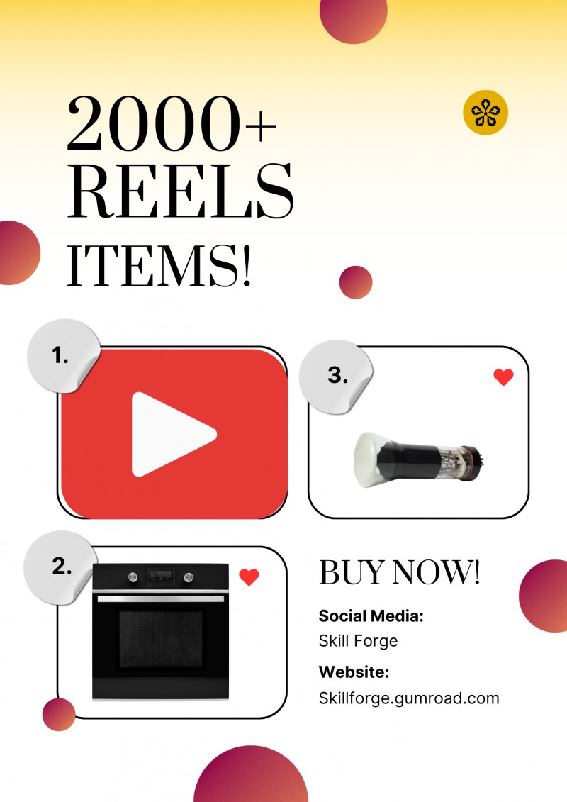 Get 2000+ English Reels without Watermark by Kafayat Ullah Khan on Selar