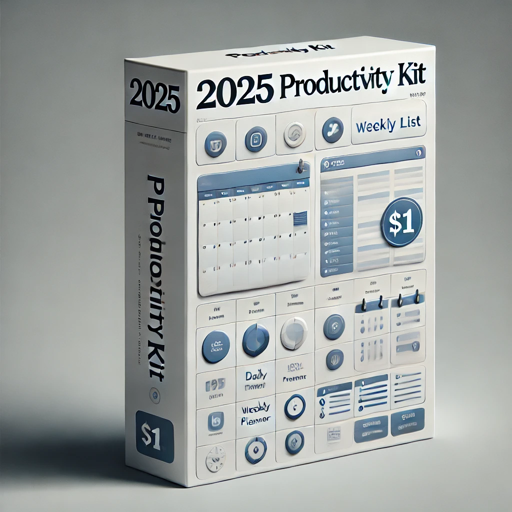 Buy Productivity Package For $1 Only || Calendar, Daily, To-Do-List ...