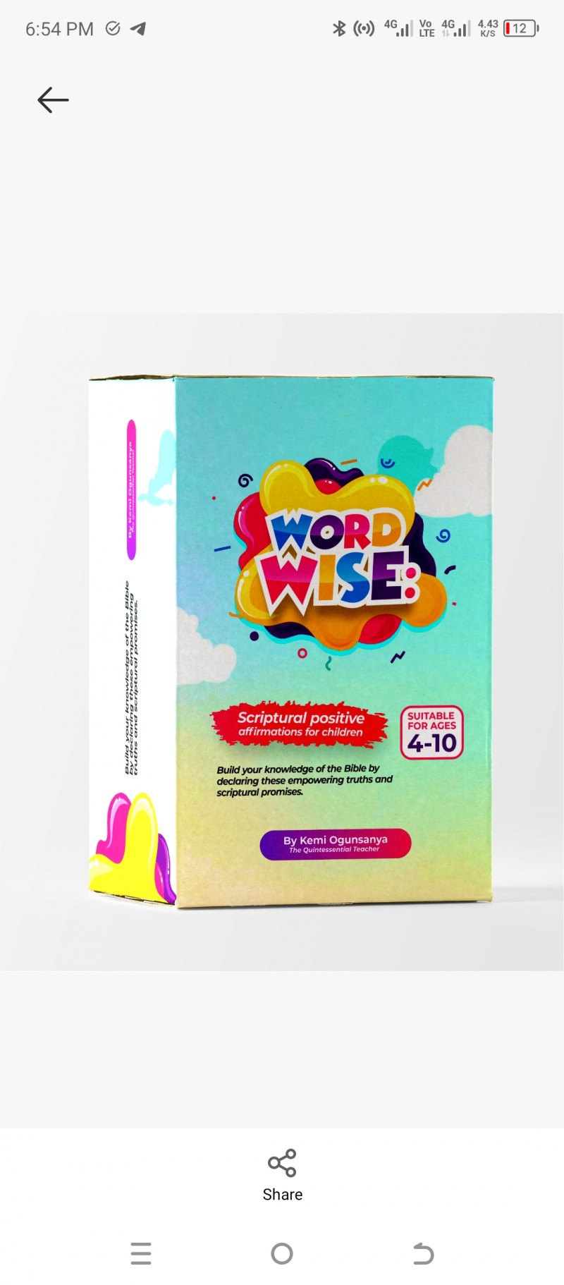 Buy Word Wise: : A scriptural positive affirmations toolkit for ...