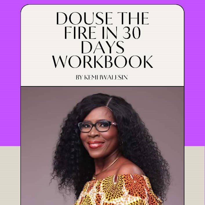 Buy Douse the Fire in 30 Days Workbook: A guide to restore peace in ...