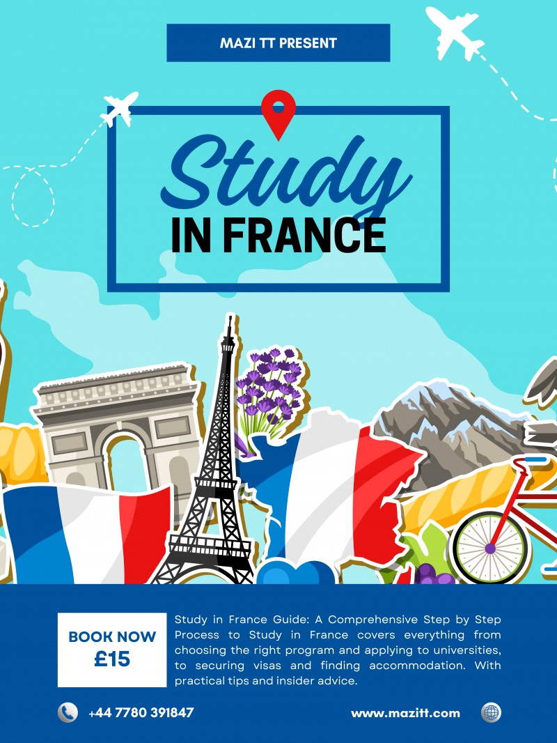 Buy Study in France Guide by Kenneth Enyioma on Selar