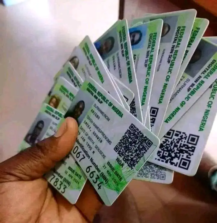 Buy Premium Plastic NIN Card by Khadijah Sulaiman on Selar