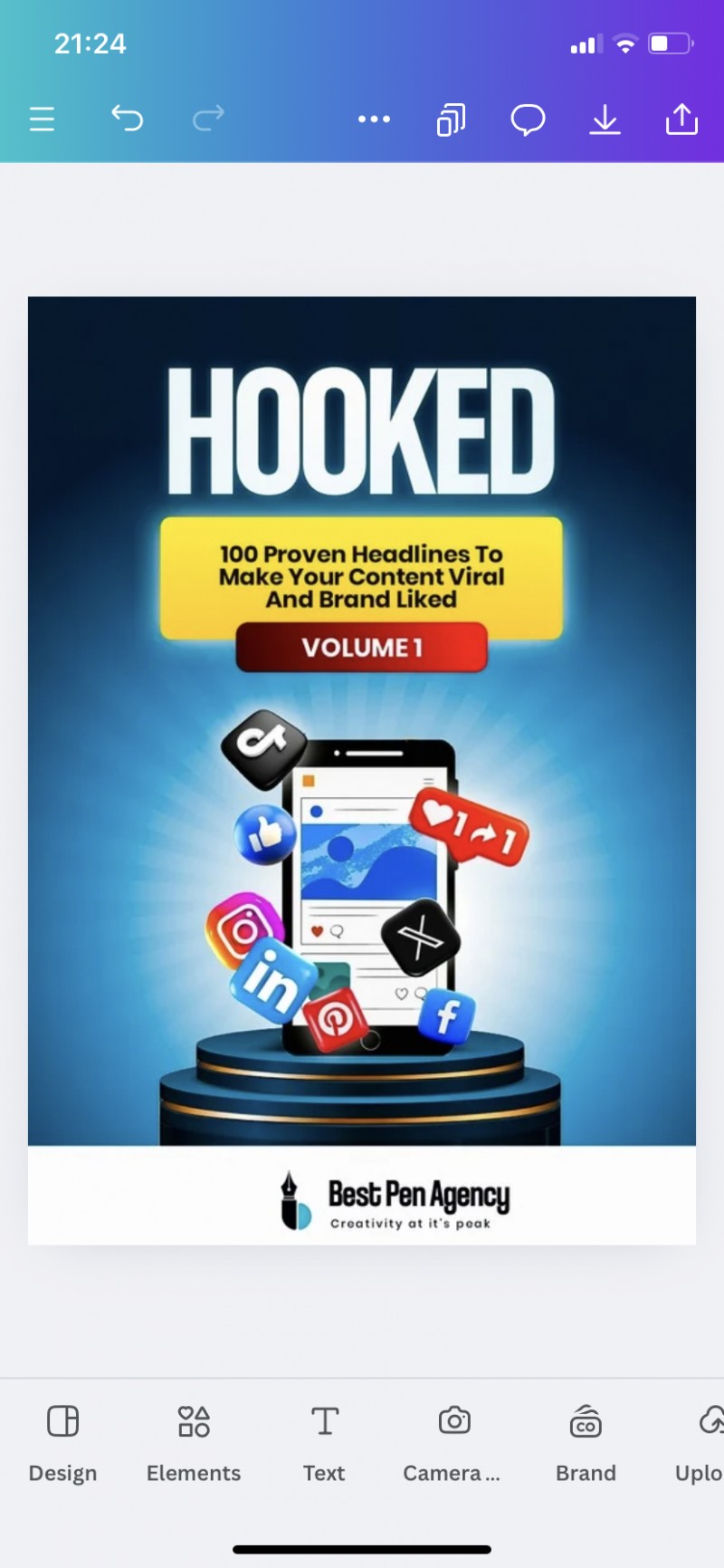 Buy HOOKED: 100 Proven Headlines to Make Your Content Viral & Brand Liked" (Volume 1) by kiks on ...