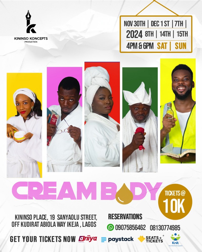 Get CREAM BODY by Kininso Koncepts on Selar