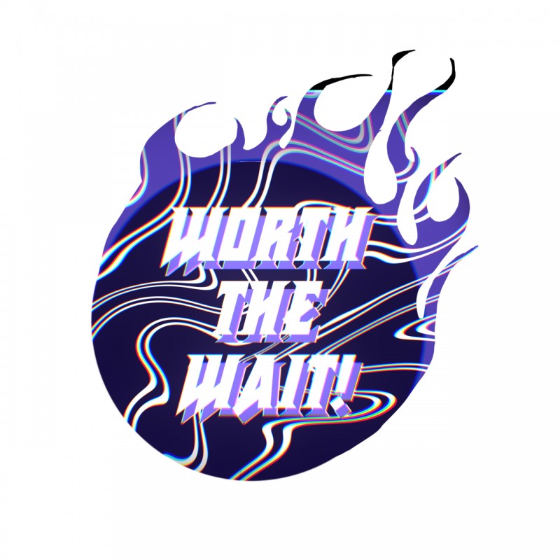 Buy WORTH THE WAIT. Printable Design by Woyengikuro Preye-Joe on Selar