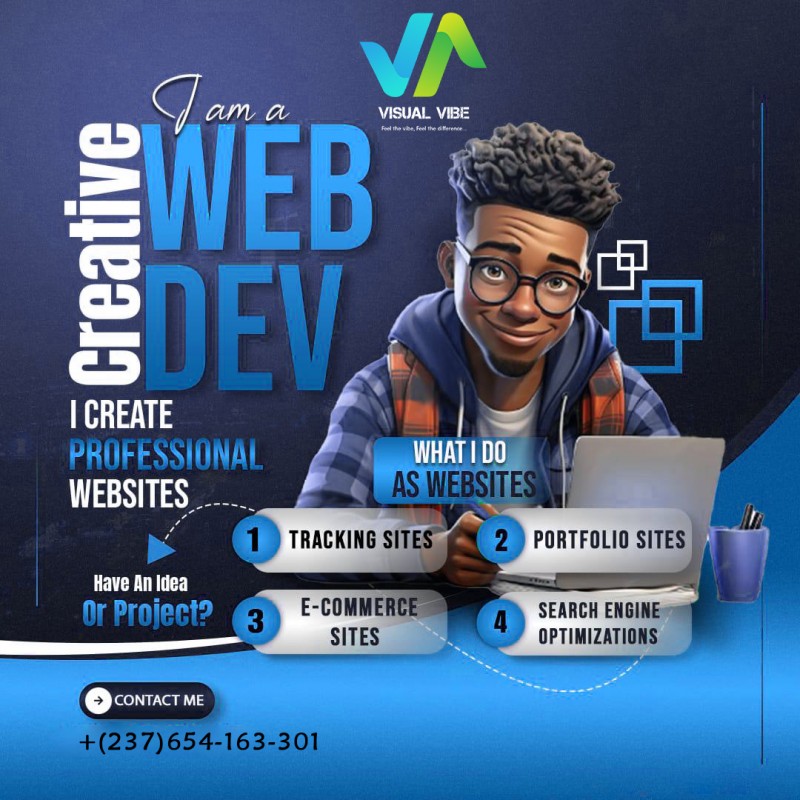 Get Creative web developer by Kwenyui Godwill Muntong on Selar