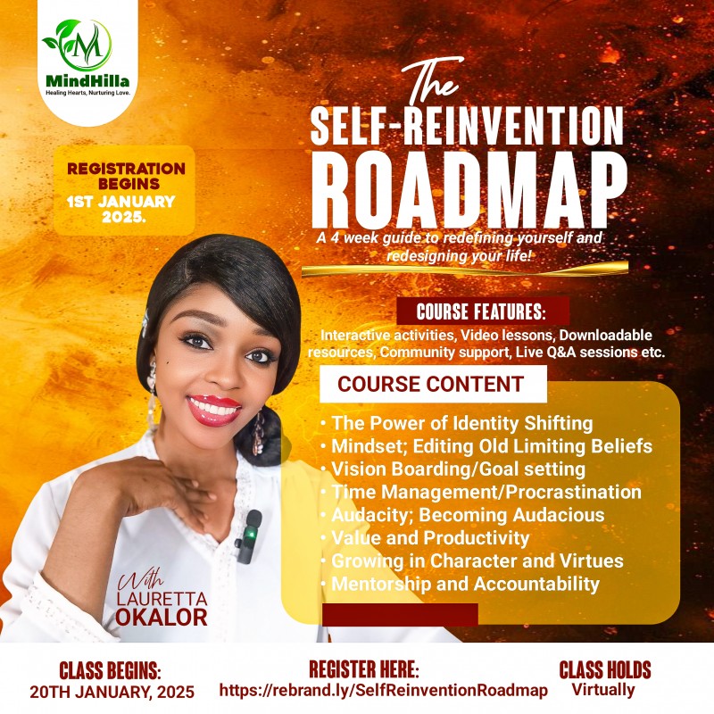 Buy THE SELF REINVENTION ROADMAP by Lauretta Okalor on Selar